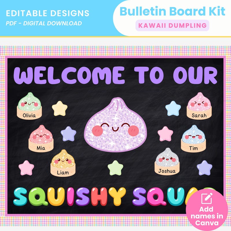 Dumpling Bulletin Board - Etsy