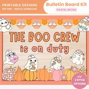 Say Boo to the Flu Bulletin Board - Etsy
