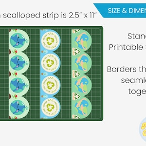 Earth Day Bulletin Board Borders World Environment Day Borders ...