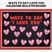 Ways to Say I Love You in Different Languages and Hand Signs Valentine ...