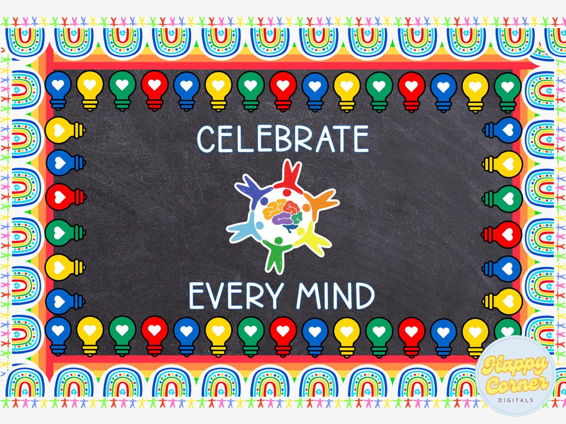 Autism Awareness Bulletin Board Kit Special Education Classroom Display ...