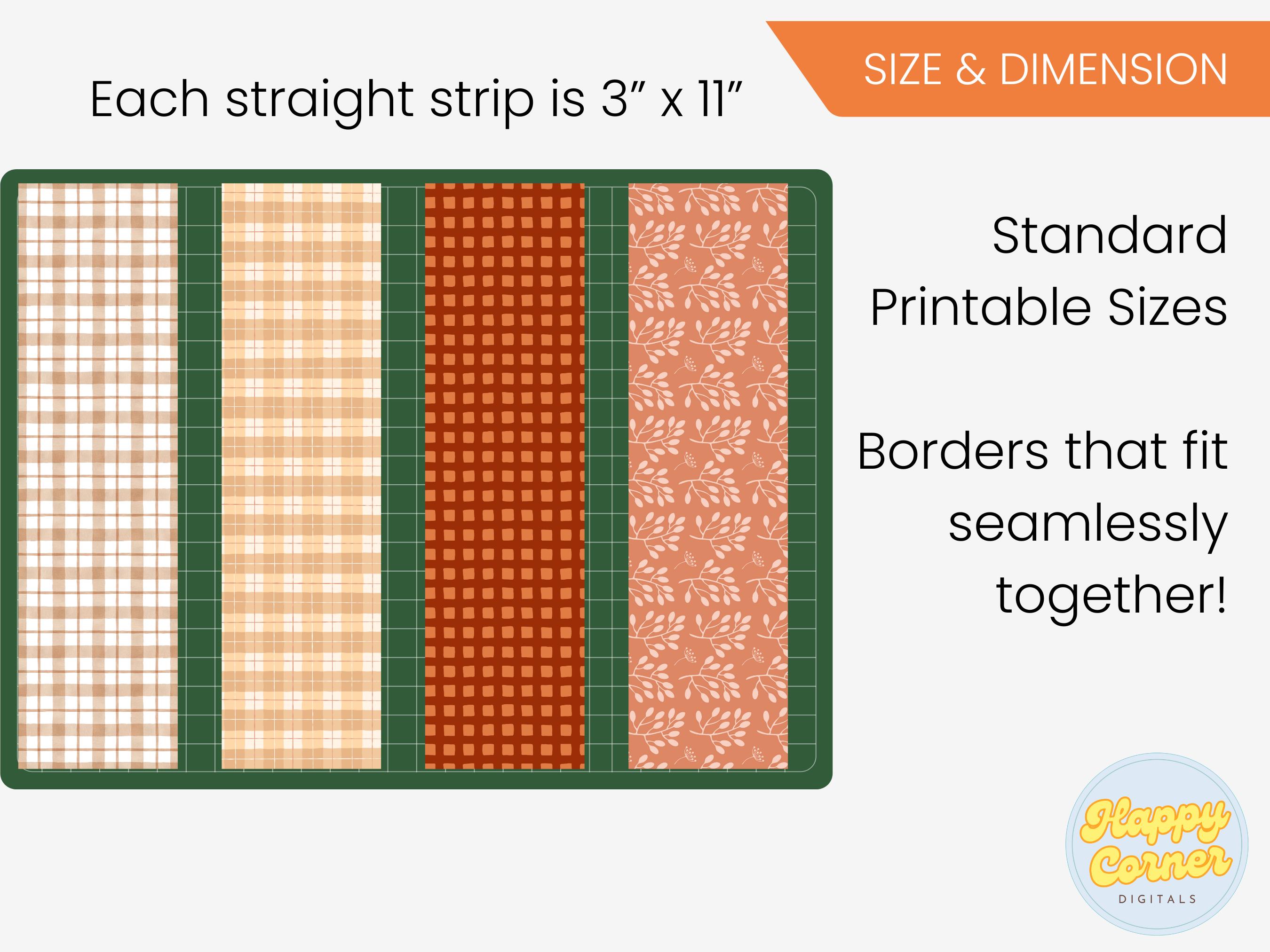 Cozy Fall Bulletin Board Borders Printable Cute Fall Bulletin Display ...