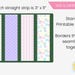 Pastel Cute Pencil Bulletin Board Borders Printable Back to School ...