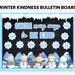 Winter Kindness Bulletin Board Kit Printable Winter Mental Health ...