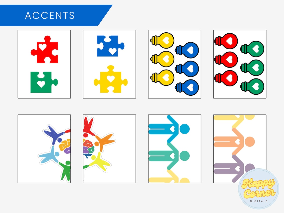 Autism Awareness Bulletin Board Kit Special Education Classroom Display ...