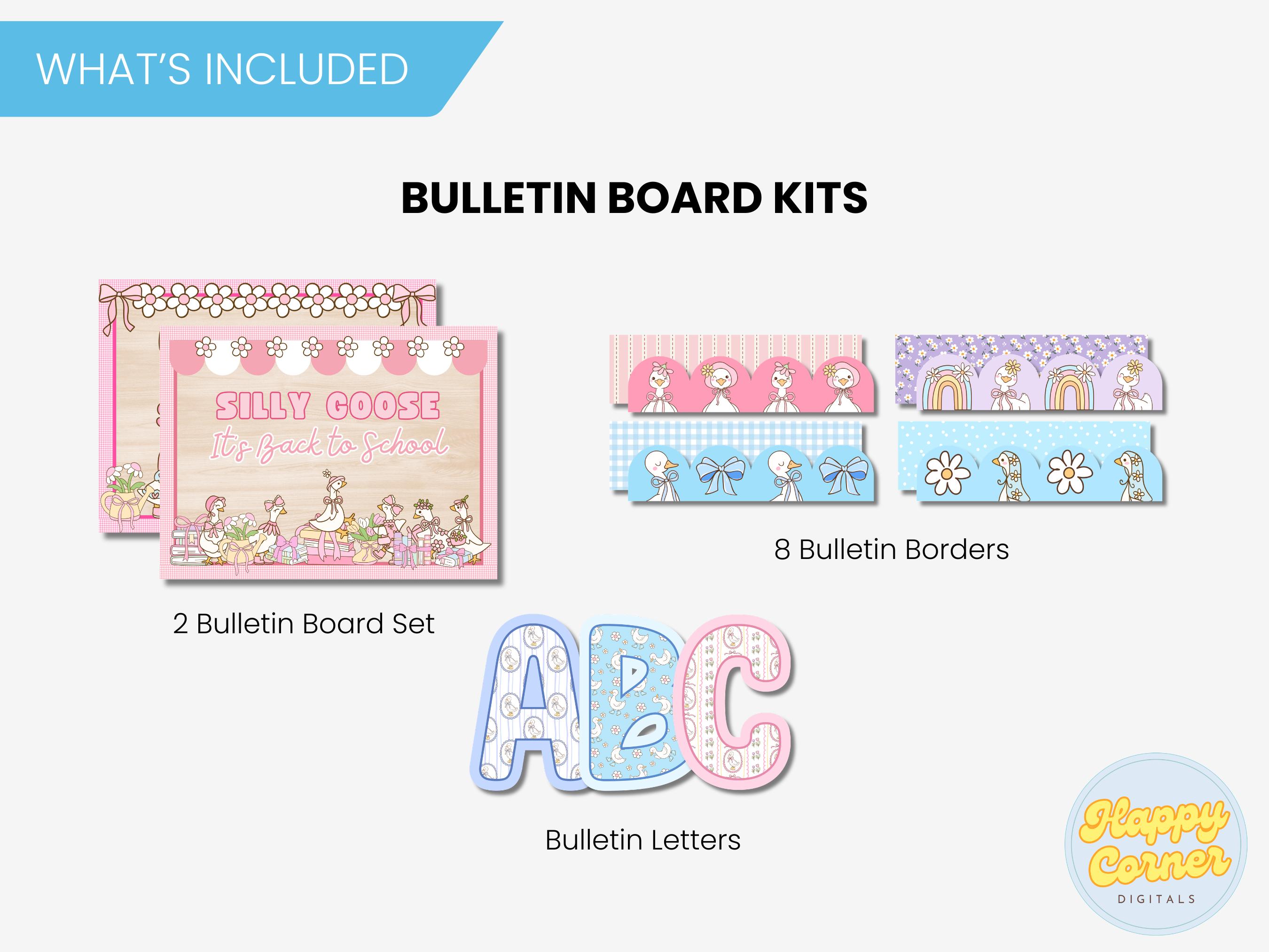 Silly Goose Classroom Bundle Printable Pastel Coquette Classroom Decor ...