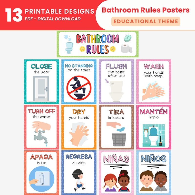 Bathroom Games Posters - Etsy