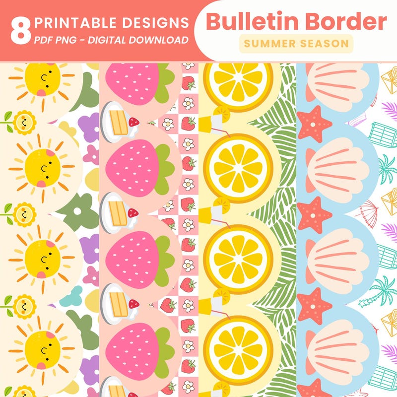 Seashell Border - Etsy