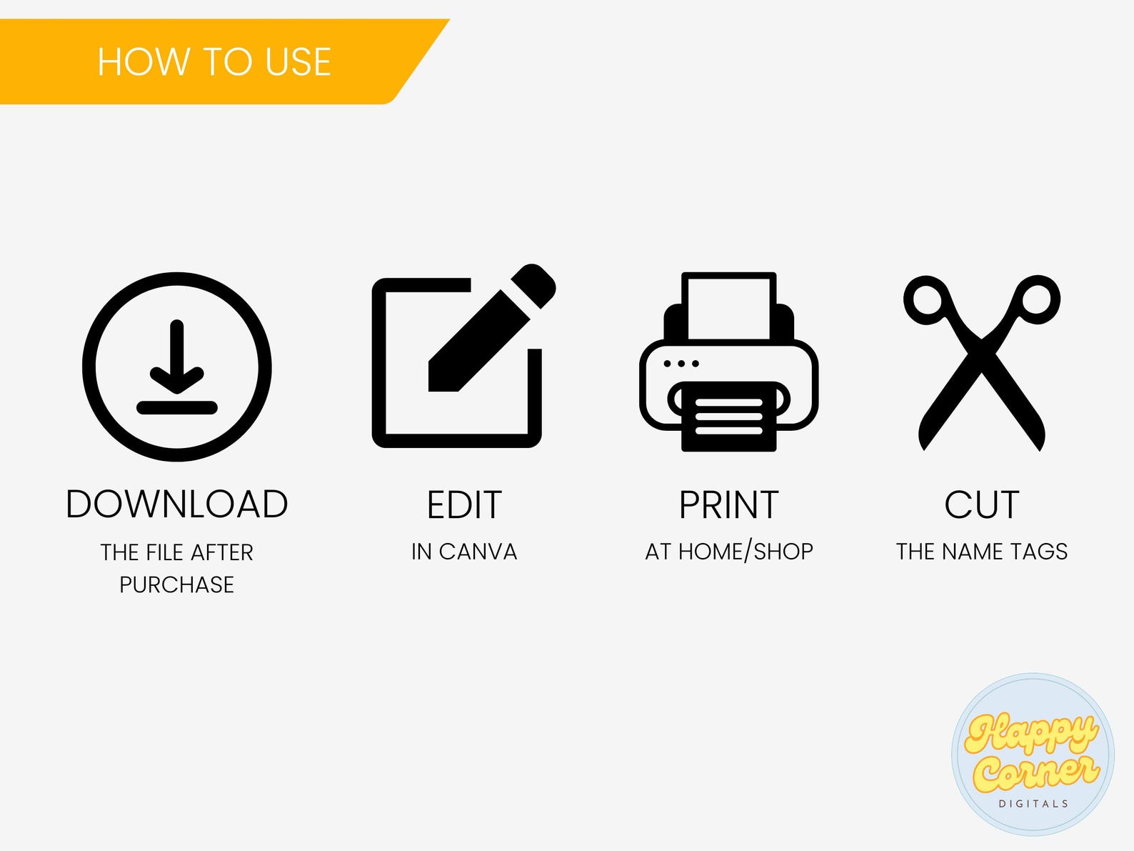 Honey Bee Cubby Name Tags Printable Bee Student Name Tags Cute Bumble ...