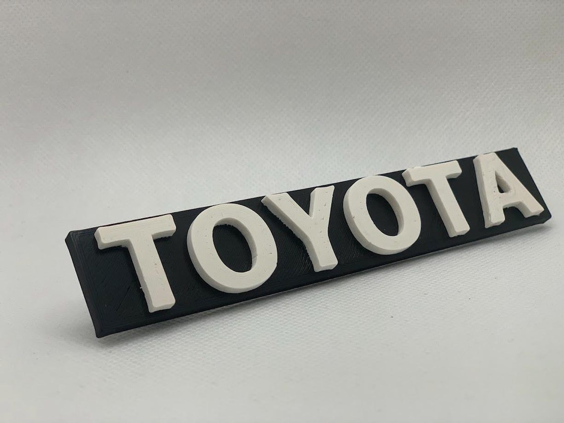Toyota Emblem Logo - Etsy