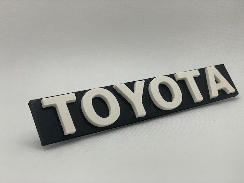 Toyota Emblem Logo - Etsy