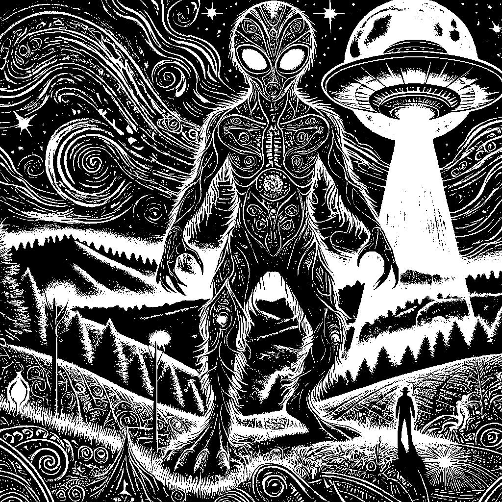 Kentucky Cryptids Coloring Book | Instant Digital Download | Printable ...