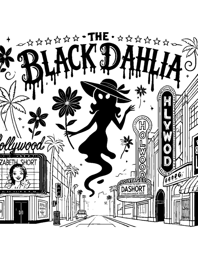 California Ghosts Coloring Book | Instant Digital Download | Printable ...