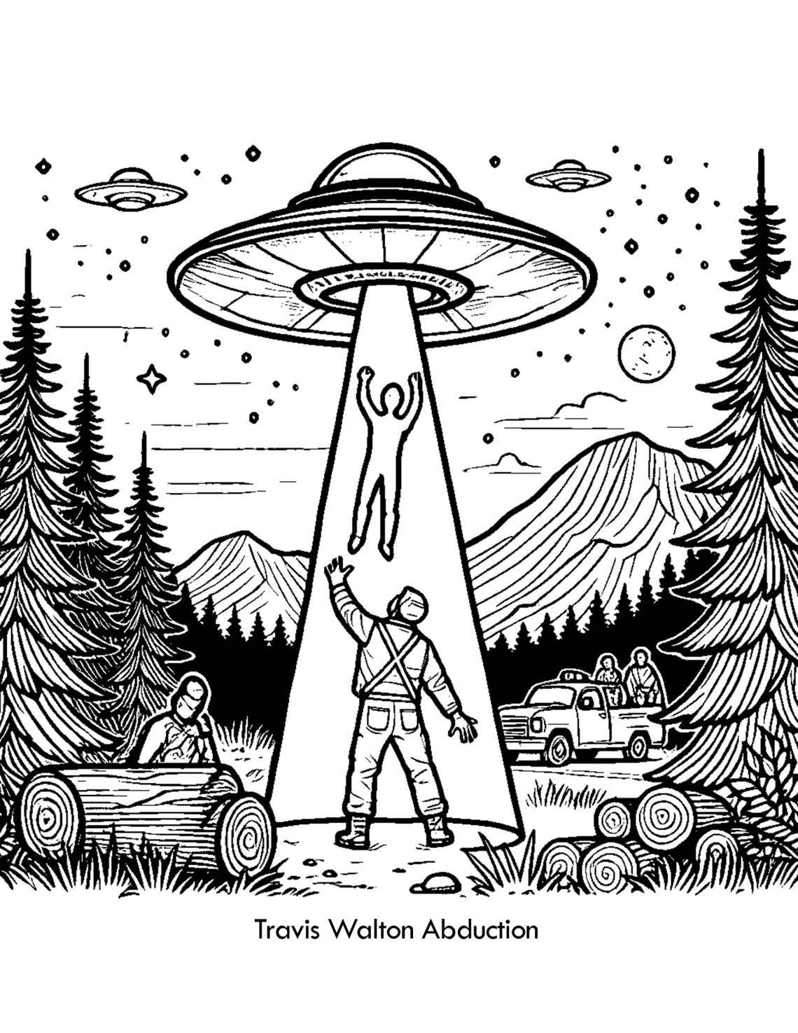 Conspiracy Theories Coloring Book | Volume 3, 25 Pages (digital ...