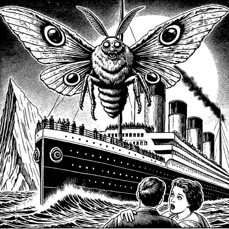 Cryptid Cinema Coloring Book | Instant Digital Download | Printable ...