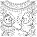 Chicken Valentine's Day Coloring Book | Printable PDF - Etsy