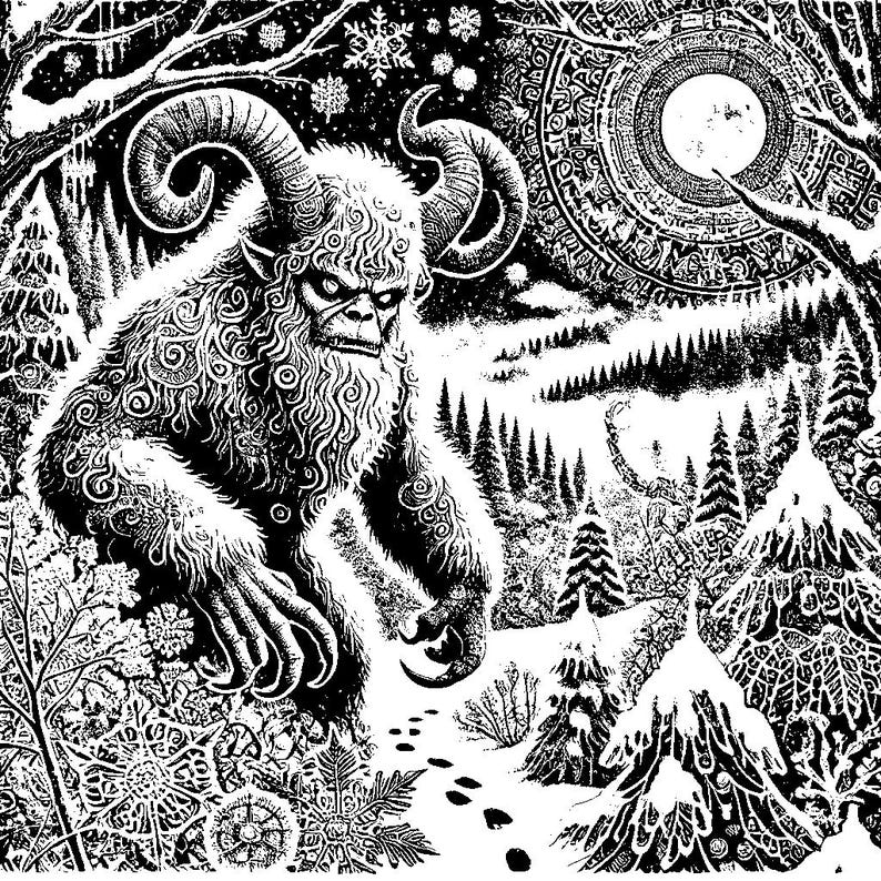 Kentucky Cryptids Coloring Book | Instant Digital Download | Printable ...