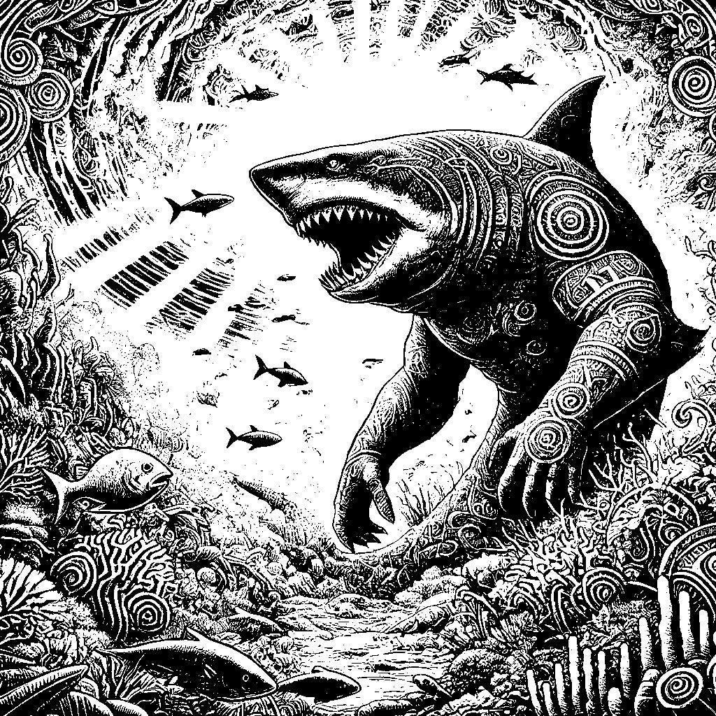 Hawaii Cryptids Coloring Book | Instant Digital Download | Printable ...