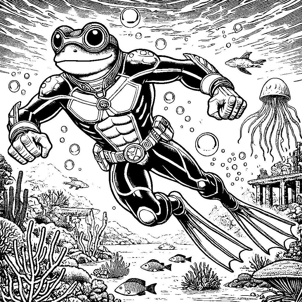 Super Cryptids Coloring Book | Instant Digital Download | Printable ...