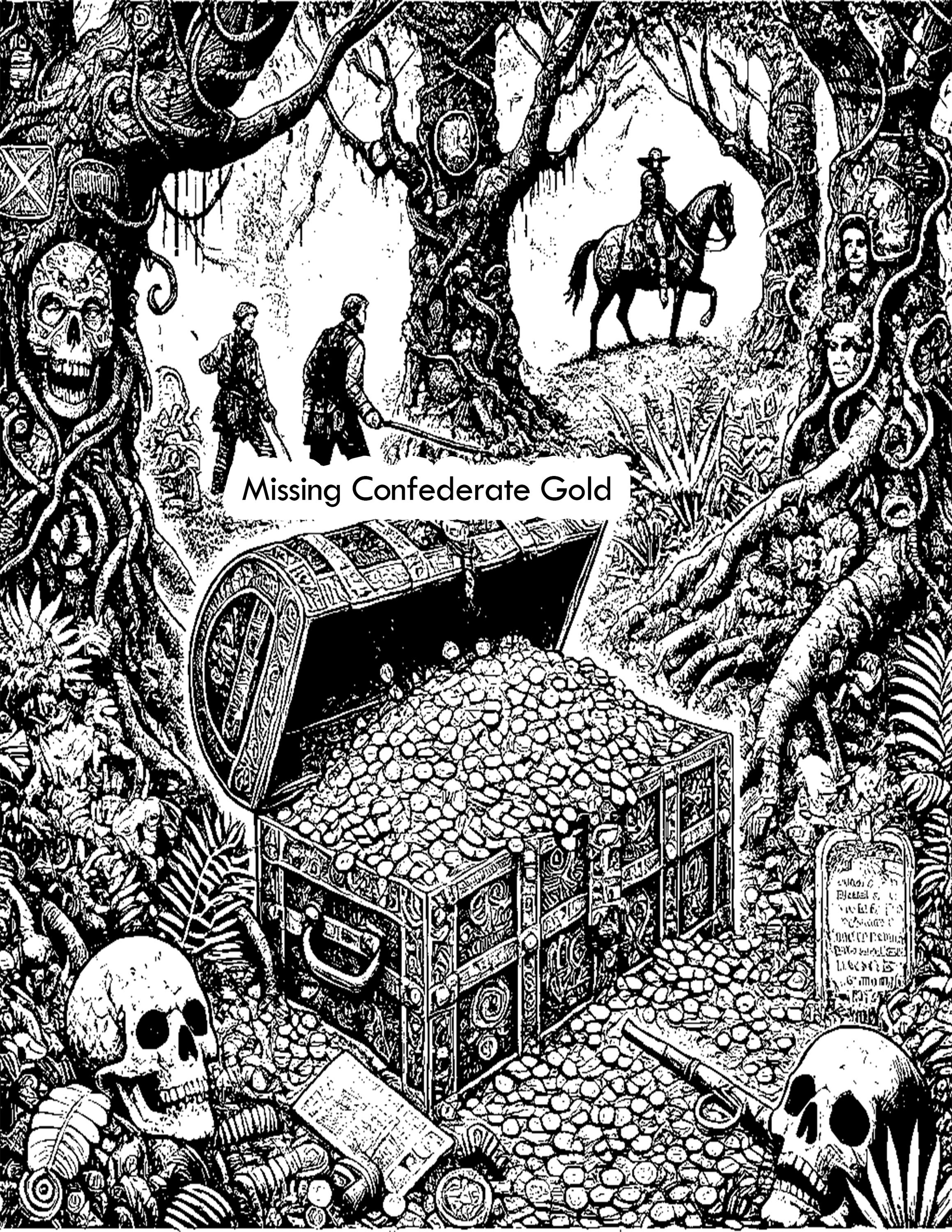 The Civil War Conspiracy Coloring Book Instant Digital Download ...