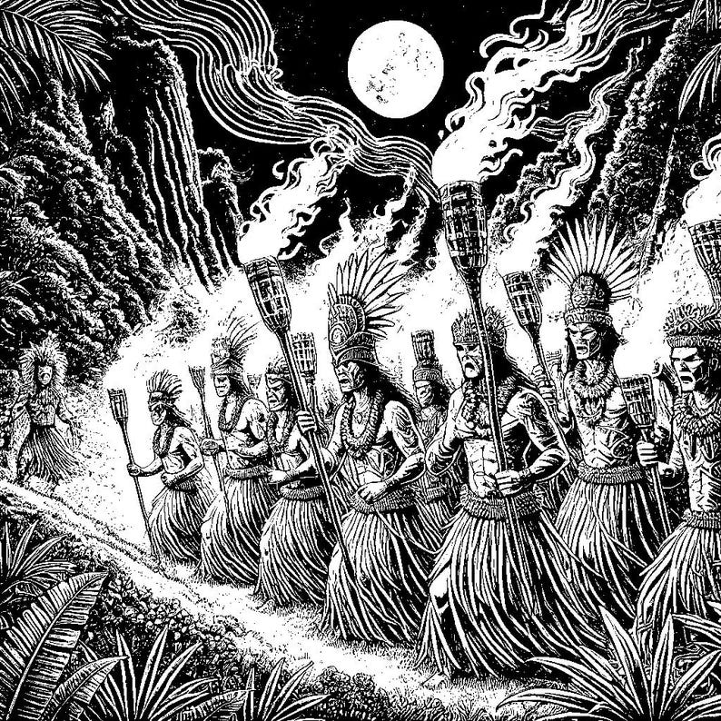 Hawaii Cryptids Coloring Book | Instant Digital Download | Printable ...