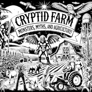 Cryptid Farm Coloring Book | Instant Digital Download | Printable Pdfs ...