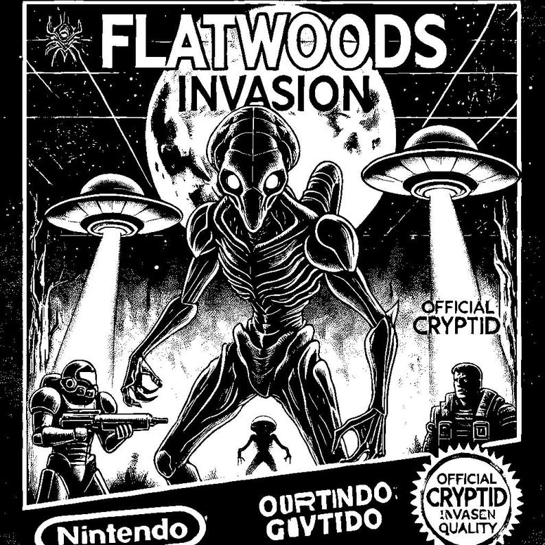 Cryptid Cartridge Coloring Book | Instant Digital Download | Printable ...