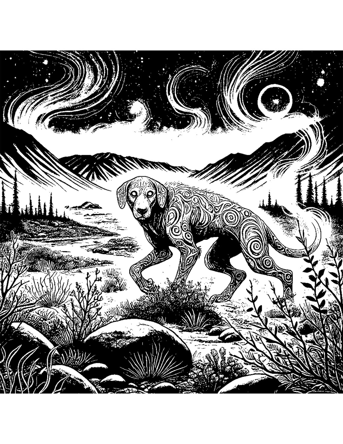 Alaska Cryptids Coloring Book | Instant Digital Download | Printable ...