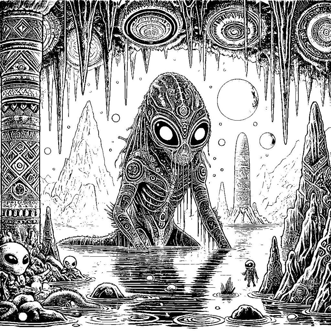 Antarctica Cryptids Coloring Book | Instant Digital Download ...