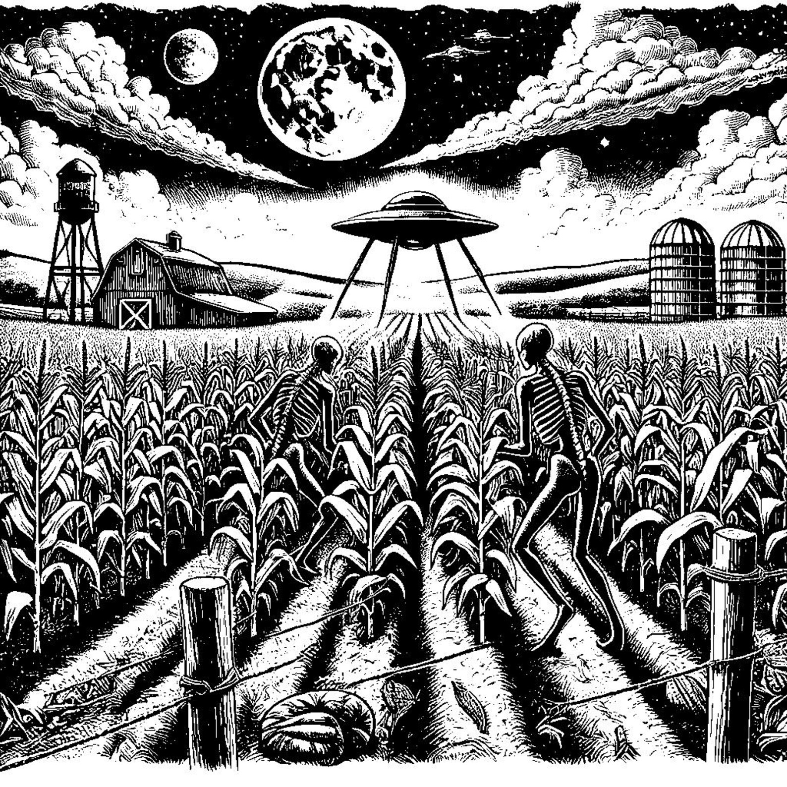 Cryptid Farm Coloring Book | Instant Digital Download | Printable Pdfs ...