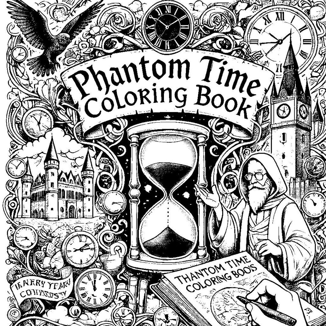 Phantom Time Hypothesis Coloring Book | Instant Digital Download ...