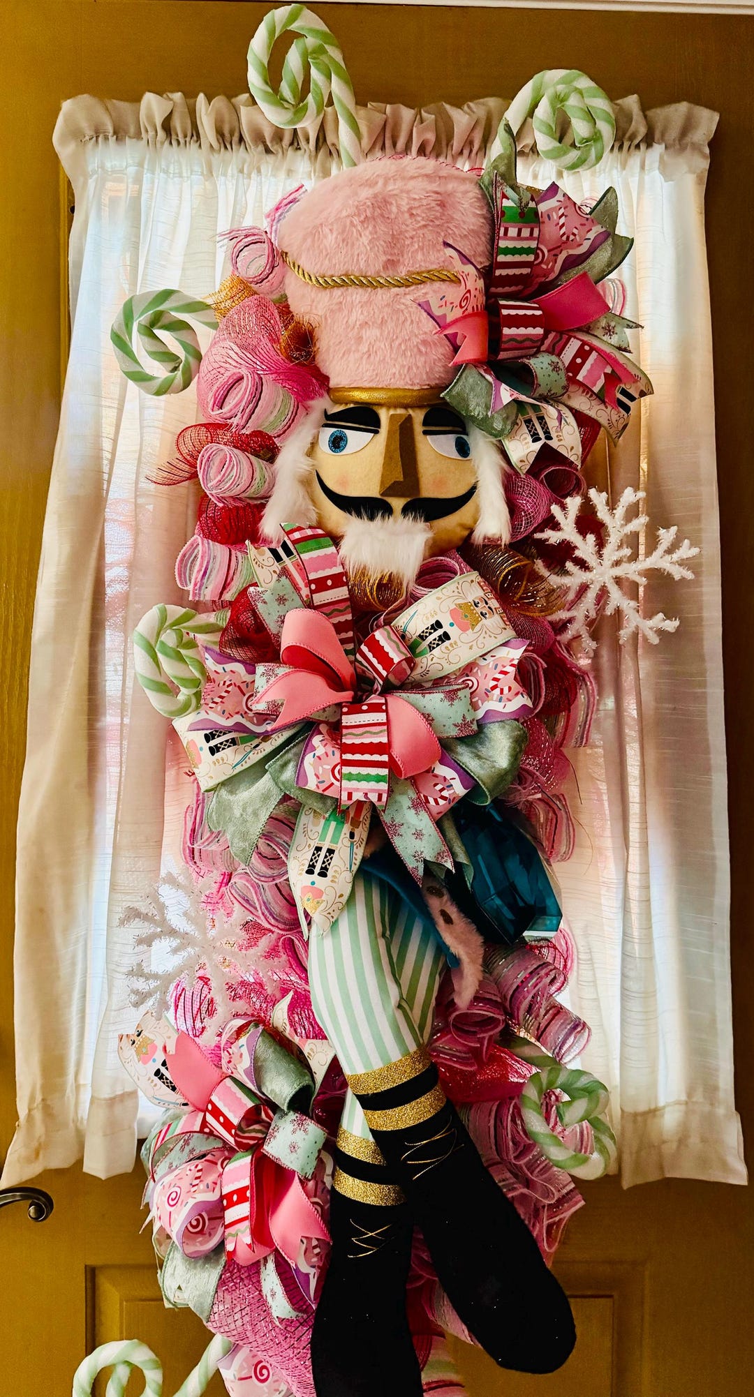 Large Pastel Nutcracker Swag - Etsy