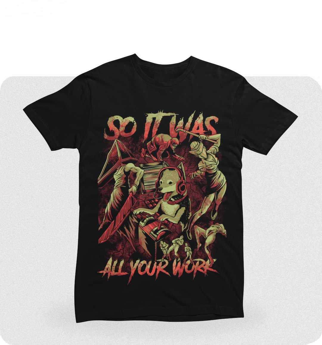 Silent Hill 2 Shirt Dog, Silent Hill Merch, Silent Hill Gift, Horror ...