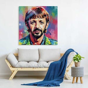 Beatles Pop Art Ringo Starr - Etsy