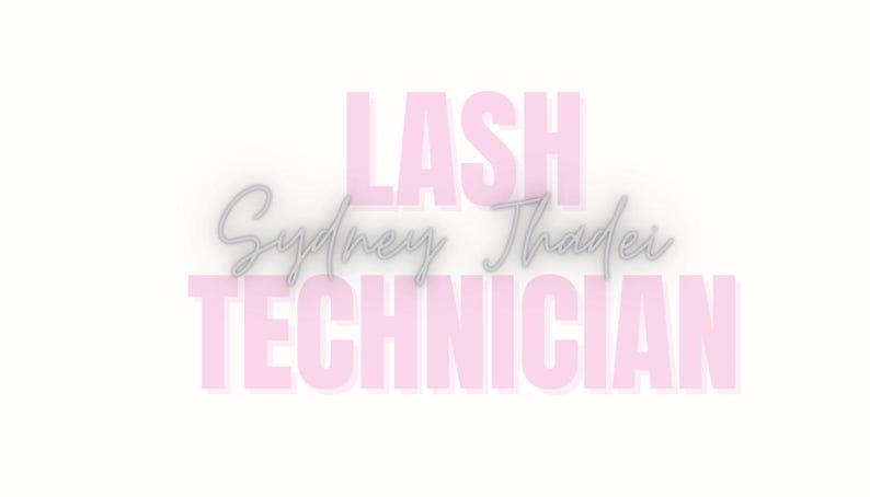 Lash Hair Template - Etsy