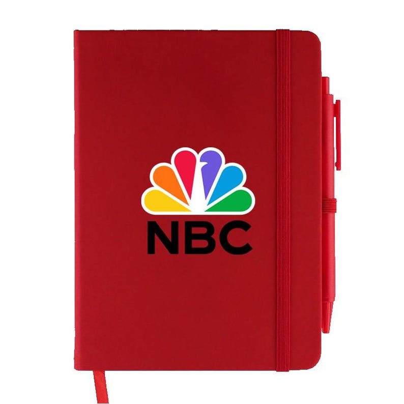 Custom Leatherette Notebook Set of 50, Full Imprint Corporate Gift - Etsy