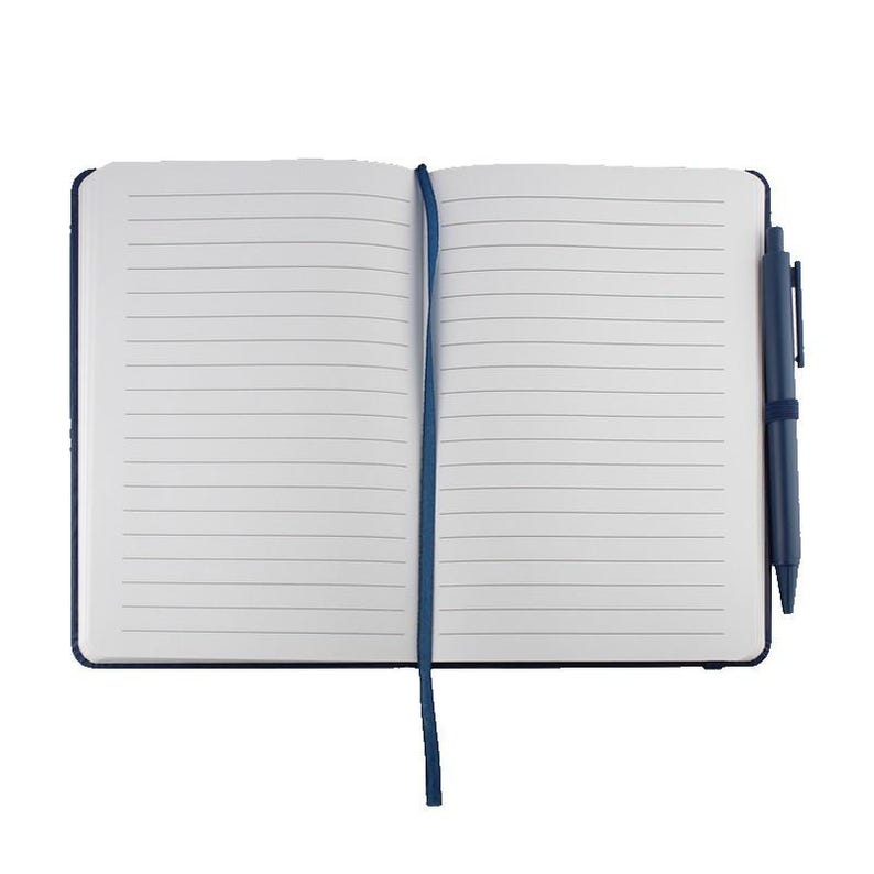 Custom Leatherette Notebook Set of 50, Full Imprint Corporate Gift - Etsy