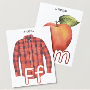 Spanish Classroom Alphabet / Nature Themed / 27 PAGES - Etsy