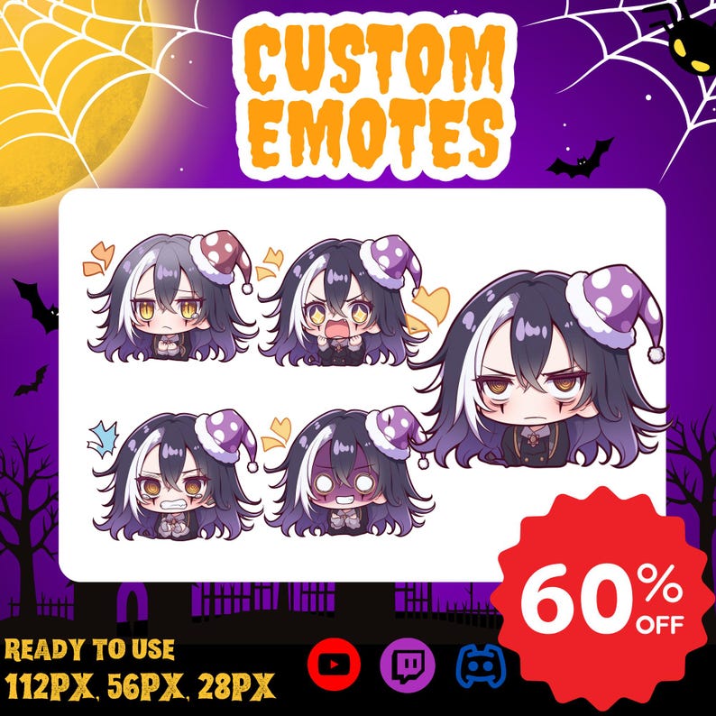 Custom Twitch Emotes | Animated Emotes | Twitch Emote for Streamer ...