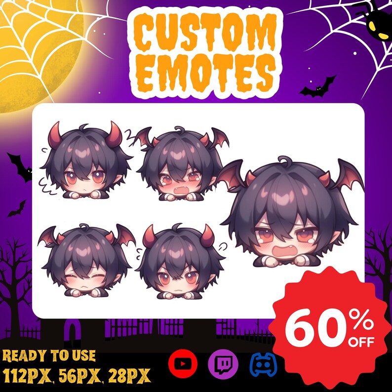 Custom Twitch Emotes | Animated Emotes | Twitch Emote for Streamer ...