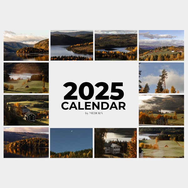 Nordic Calendar - Etsy