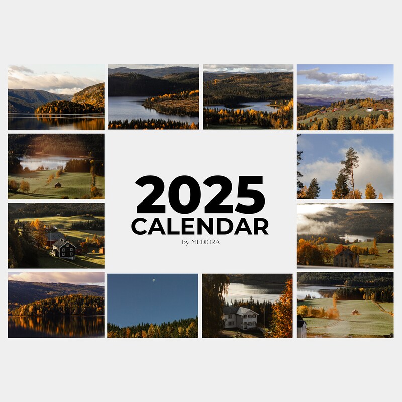 Nordic Calendar - Etsy