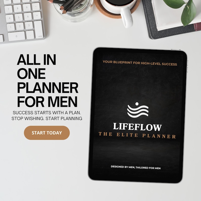 Lifeflow - the Elite Planner for Men - Etsy