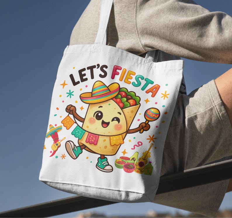 Kawaii Burrito PNG: Cinco De Mayo Fiesta Clipart (digital Download - Etsy