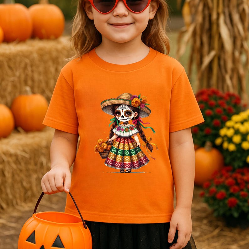 La Catrina Chibi PNG | Day of the Dead Sugar Skull (digital Download ...