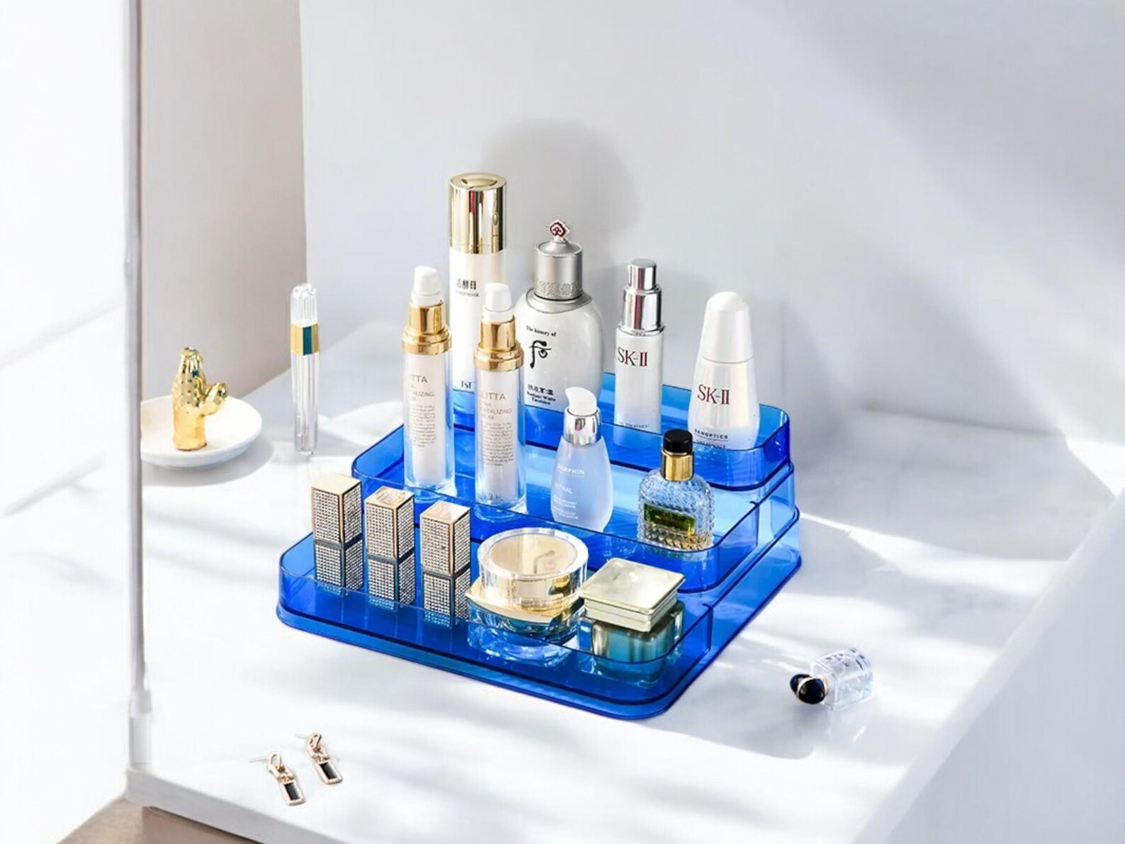 Table Top Storage Organizer Cosmetic Holder Indoor Desktop Rack - Etsy