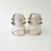 2 Dominion Electric Clear Glass Insulators Made in Canada - Etsy