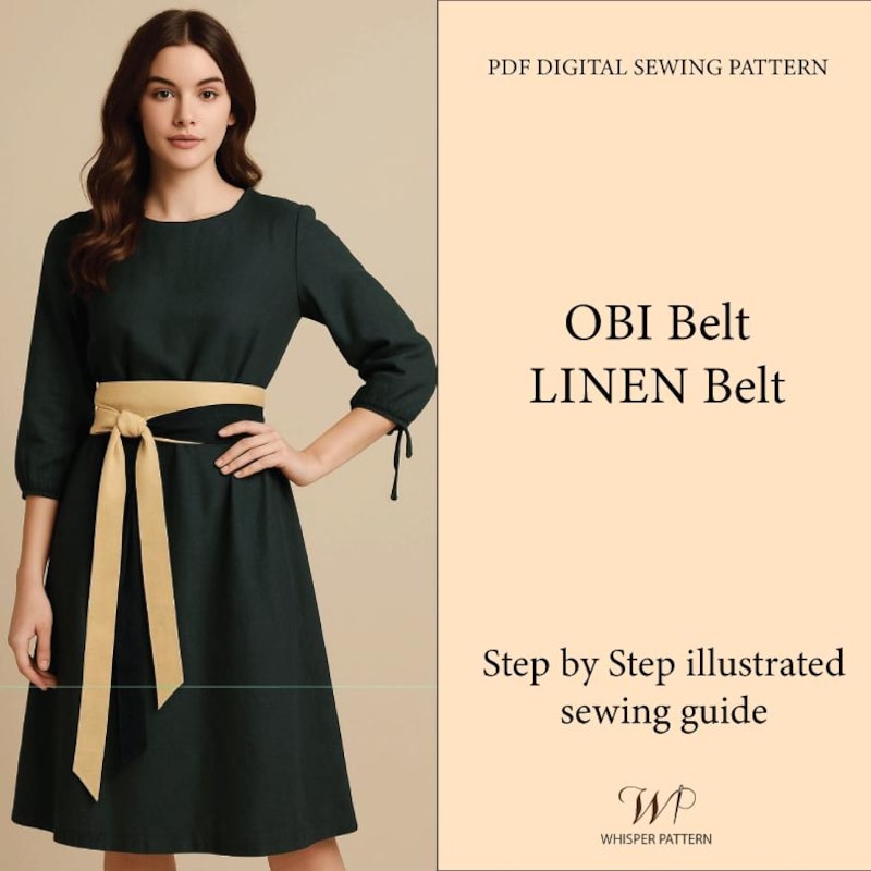 Obi Belt Pattern - Etsy