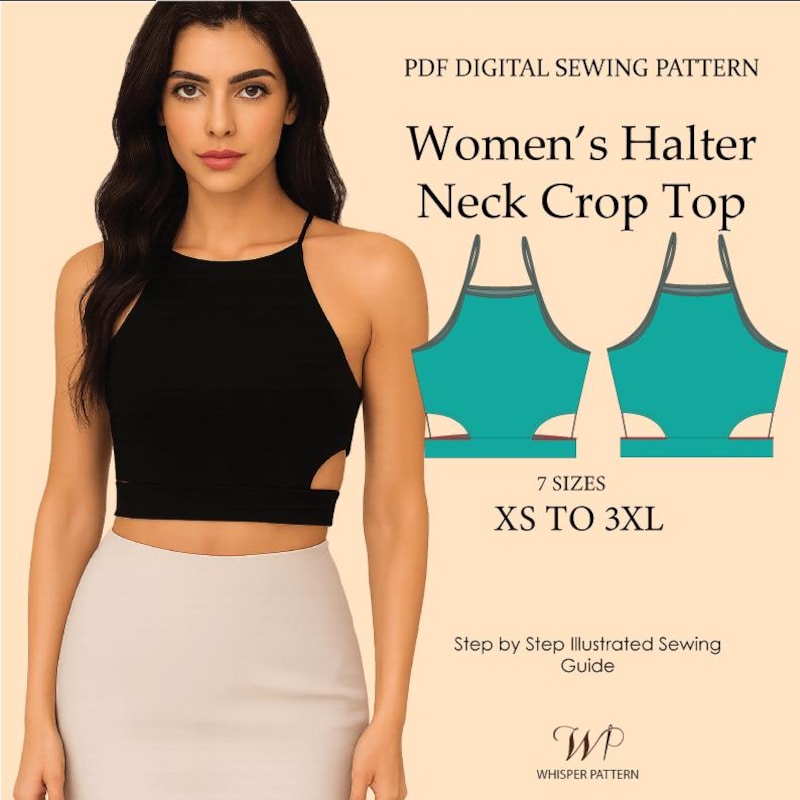 Design Top Bra Pattern - Etsy