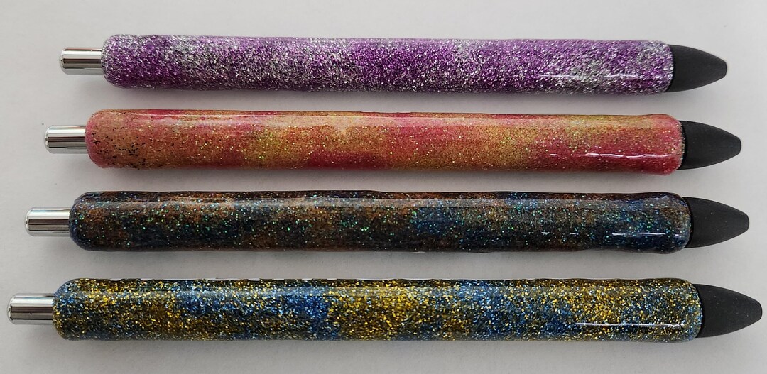 Multi Color Glitter Pen - Etsy